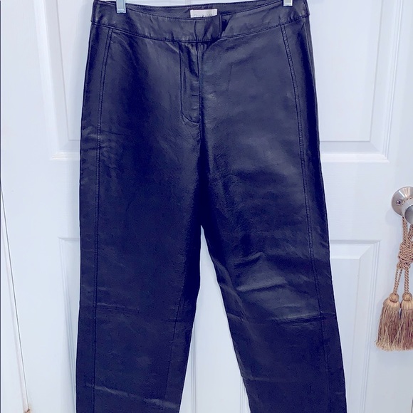Chadwicks | Pants & Jumpsuits | Chadwick Black Leather Pants | Poshmark
